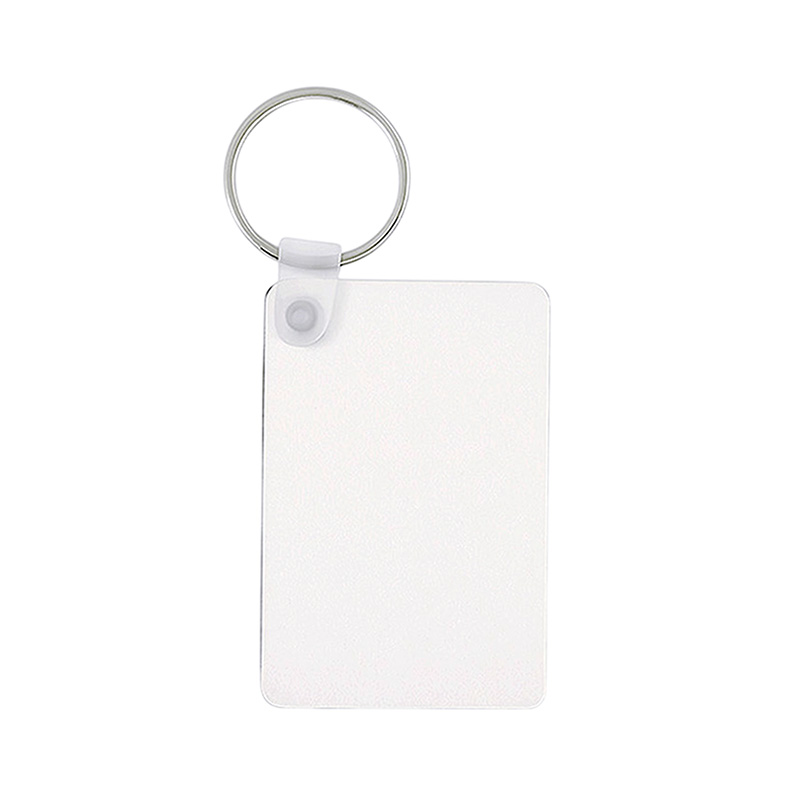 Llavero rectangular doble cara MDF | Ezedichi